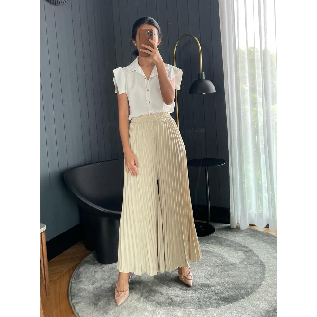 Jual Celana Kulot Plisket Mayung / Kulot Mayung / Plisket Mayung ...