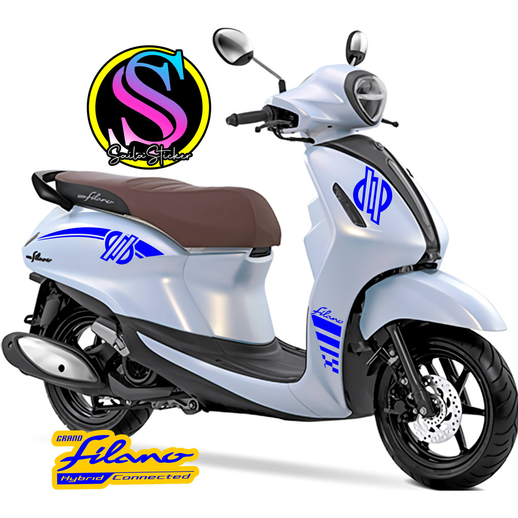 Jual 214/STICKER CUTTING/STICKER LIS GRAND FILANO/STICKER LOGO MOTOR ...