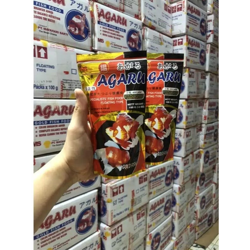 Jual AGARU - Palet Ikan - Floating -100g | Shopee Indonesia