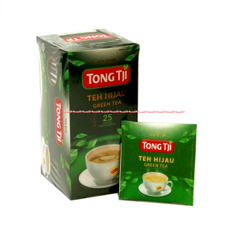 Jual Tong Tji Green Tea 25bag Teh Hijau Green Tea Teh Celup Greentea ...