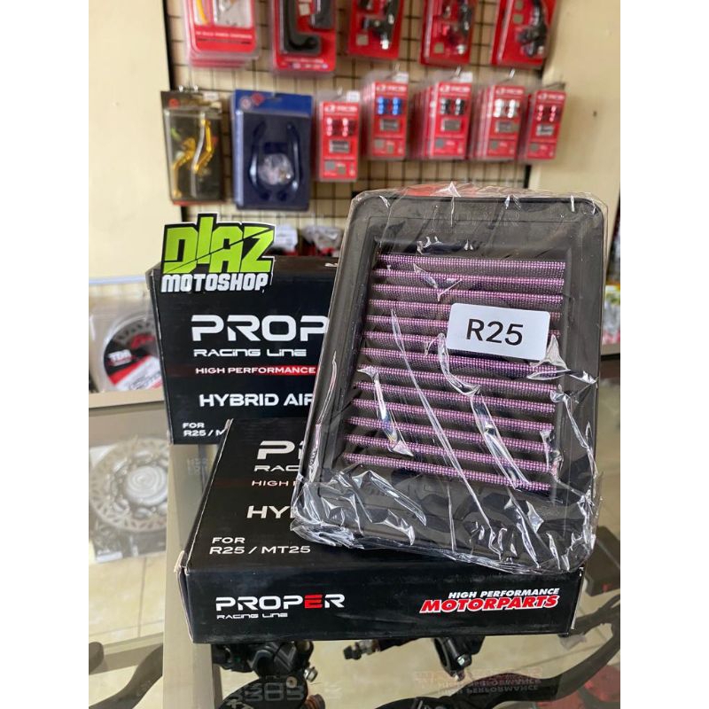 Jual Proper Racing Line Filter Udara Yamaha R25 / MT25 | Shopee Indonesia