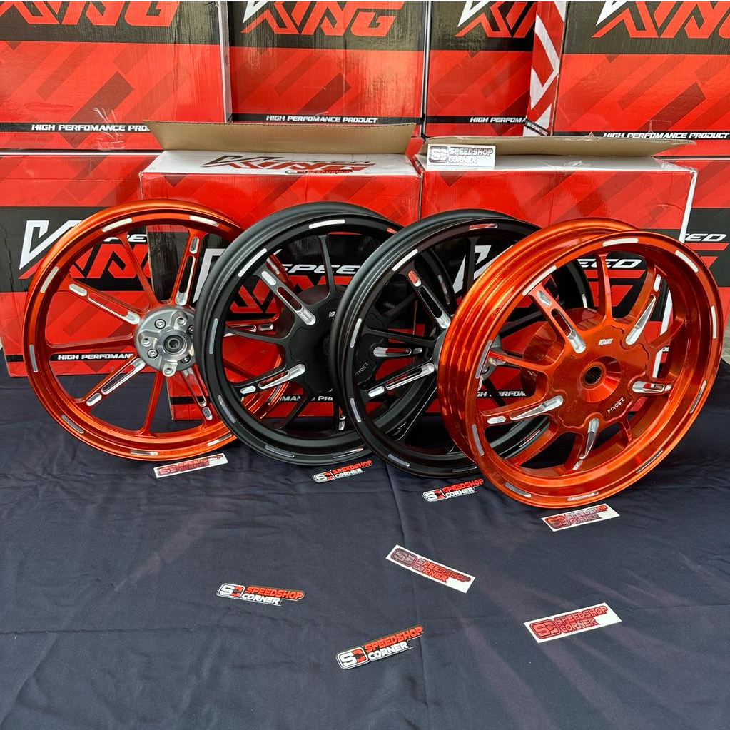 Jual Velg Racing Kingspeed Honda Vario 125 / 150 PCX 150 CBU Original Vietnam | Shopee Indonesia