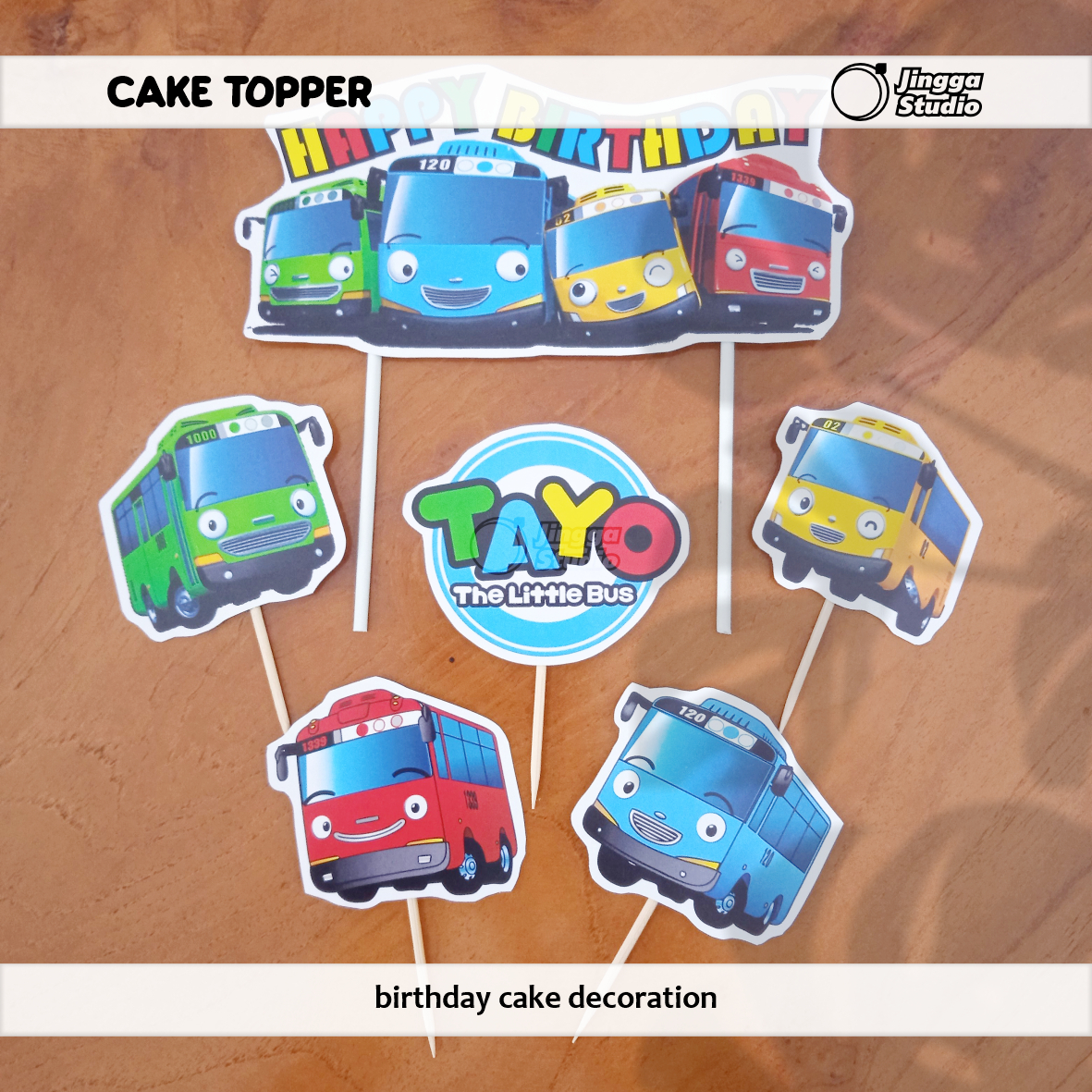 Jual Cake Topper Tayo | Shopee Indonesia