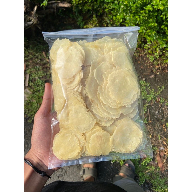 Jual EMPING MENTAH MELINJO SUPER TIPIS 1KG KHAS LIMPUNG | Shopee Indonesia