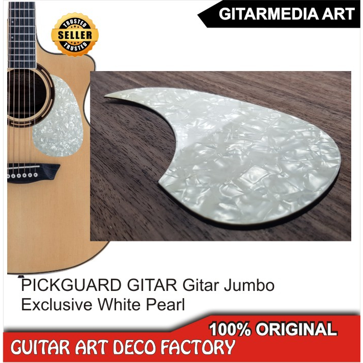 Jual Pickguard gitar akustik elegant mahal mewah limited pelindung ...