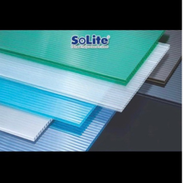 Jual Polycarbonate 4mm Solite - Atap Fiber Polycarbonate | Shopee Indonesia