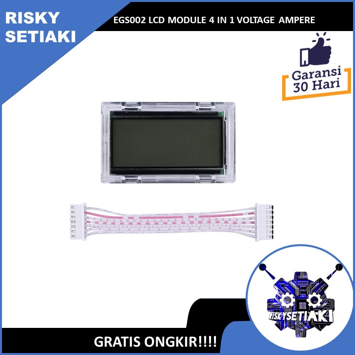 Jual EGS002 LCD MODULE 4 IN 1 VOLTAGE AMPERE FREQUENCY TEMPERATURE ...