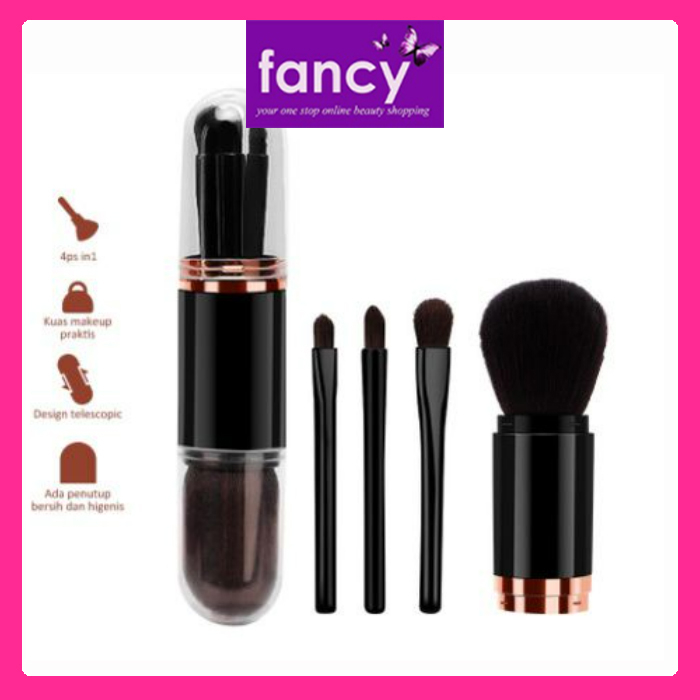 Jual Kuas Set Isi 4 Tabung Premium Make Up Brush | Shopee Indonesia