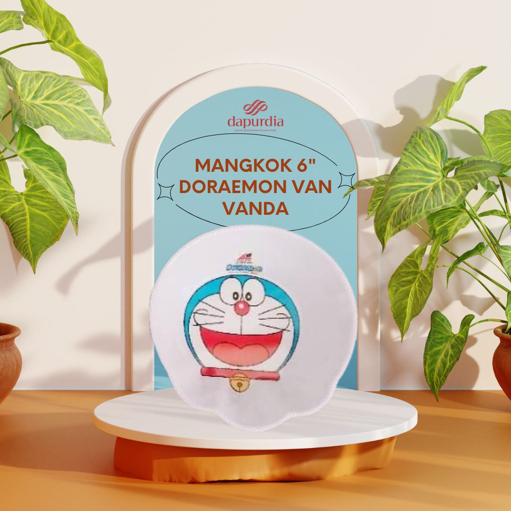 Jual Mangkok 6" Doraemon Van Vanda/Mangkok Anak Karakter | Shopee Indonesia
