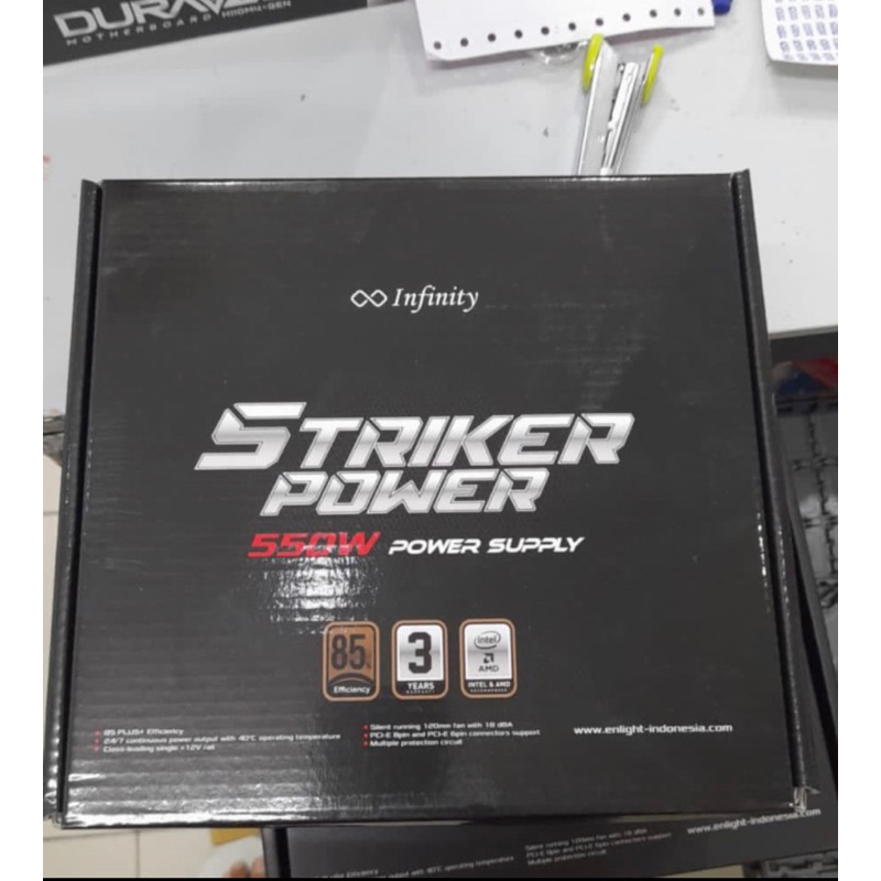 Jual POWER SUPPLY INFINITY 550 WATT BRONZE | Shopee Indonesia