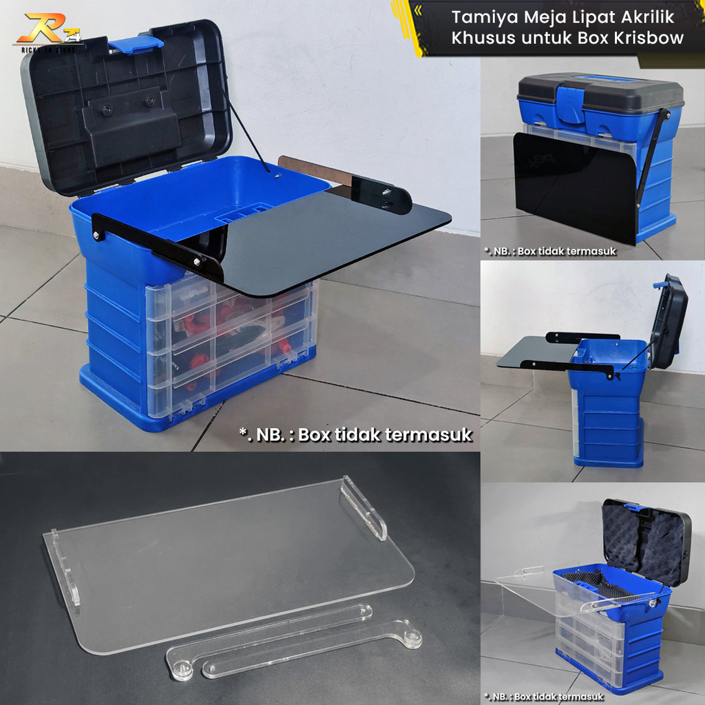 Jual Tamiya Meja Lipat Akrilik Kotak Box Krisbow - Tamiya Mini 4WD ...