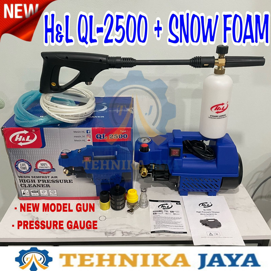 Jual Steam Jet Cleaner H&L QL 2500 Dengan Pengatur Tekanan High ...