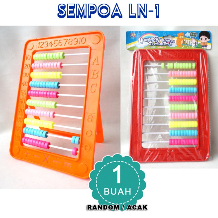 Jual MAINAN ANAK EDUKASI SEMPOA HAPPY GAME ARITHMETIC LN2 LN1 BELAJAR ...
