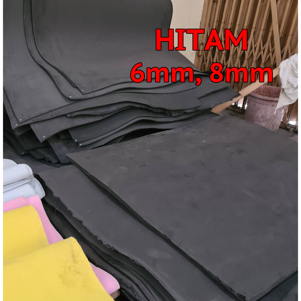 Jual Spon Ati / Spon Eva / Busa Ati 6mm 8mm Hitam | Shopee Indonesia