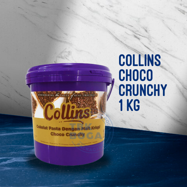 Jual Collins Choco Crunchy ( 1 kg ) Coklat Malt Selai Olesan Colin ...