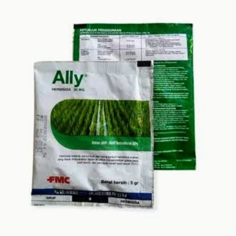 Jual Obat Ally Herbisida 20wg 5gr Pembasmi Rumput Gulma Sawah / Obat ...