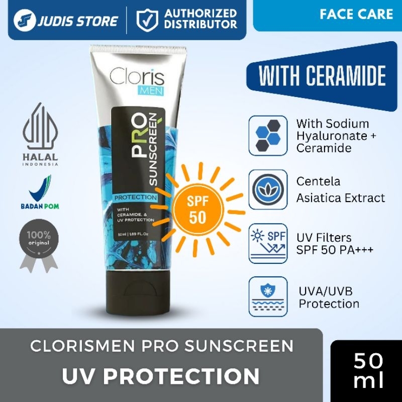 Jual Inovasi Baru Sunscreen Khusus Pria Clorismen PRO Sunscreen ...