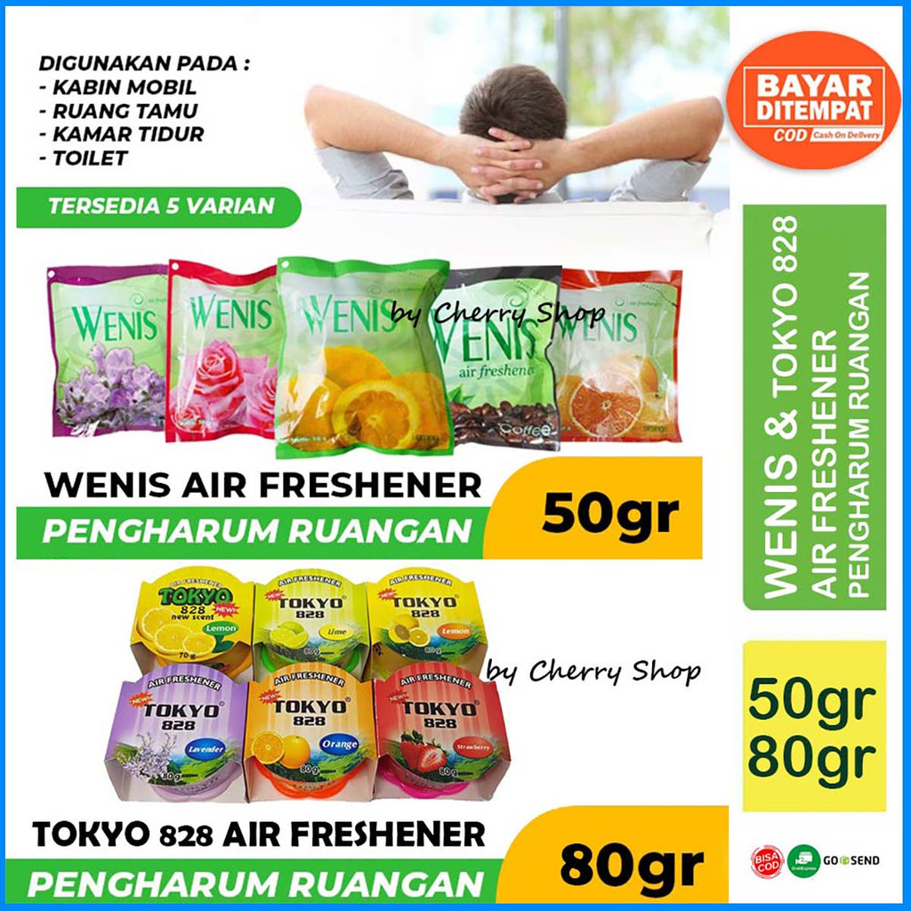 Jual [PER PCS] WENIS AIR FRESHENER | TOKYO 828 AIR FRESHENER ...