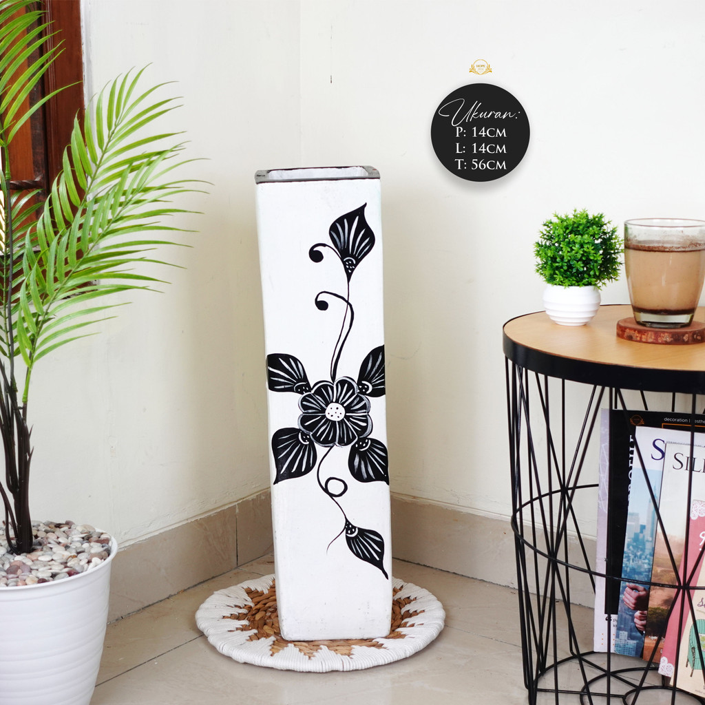 Jual Vas Bunga Keramik Cantik/ vas bunga gerabah/ vas gerabah dekorasi ...