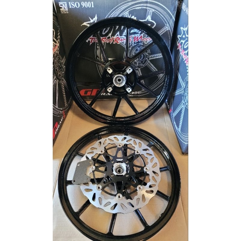 Jual Velg Power GP Wheel Copy Daytona 160/185x17 Ninja R SS RR | Shopee ...