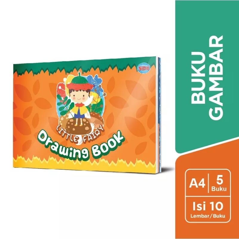 Jual BUKU GAMBAR / DROWING BOOK A4 SIDU | Shopee Indonesia