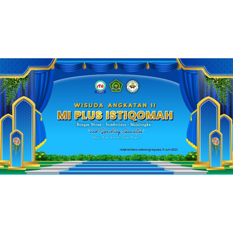Jual Spanduk/Backdrop Haflatul Imtihan & Wisuda | Shopee Indonesia