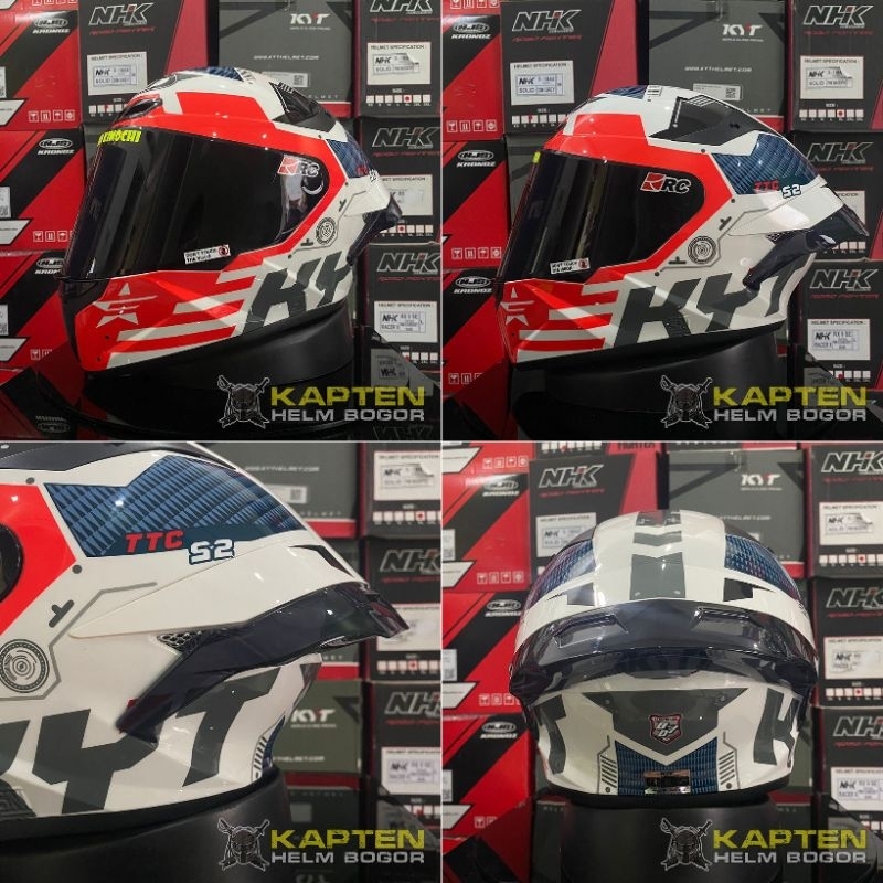 Jual HELM KYT TT COURSE FUSELAGE PAKET GANTENG | Shopee Indonesia