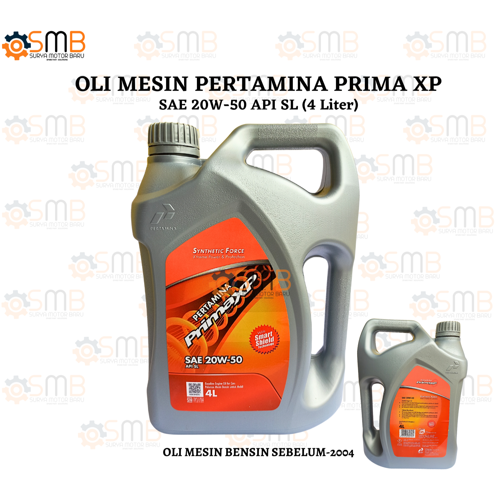 Jual OLI MESIN PRIMA XP SAE 20W-50 API SL 4 LITER | Shopee Indonesia