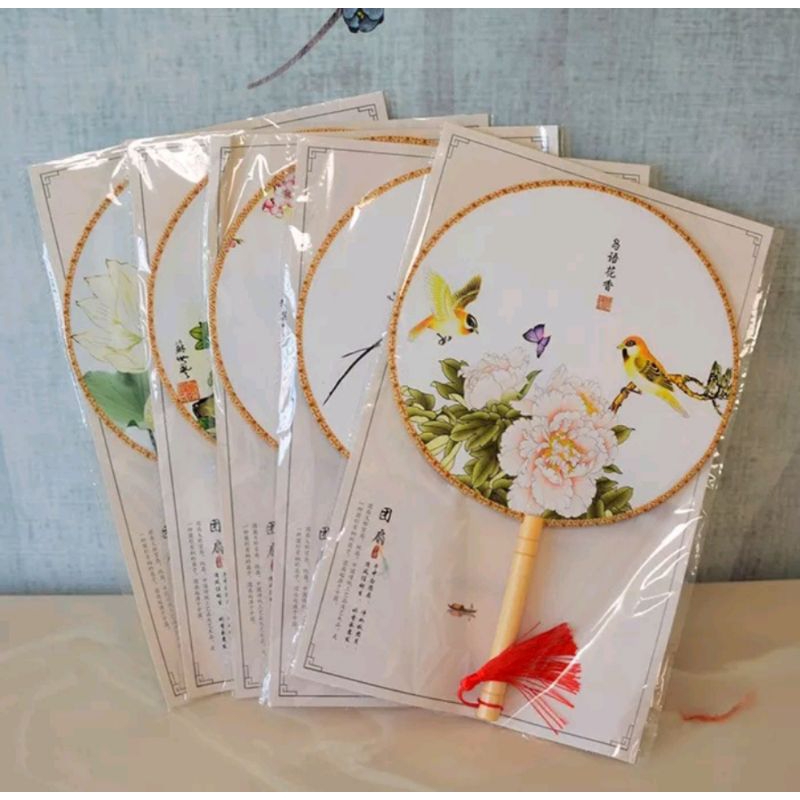 Jual Kipas Angin Kayu Kipas Angin Cina Kipas Bulat | Shopee Indonesia