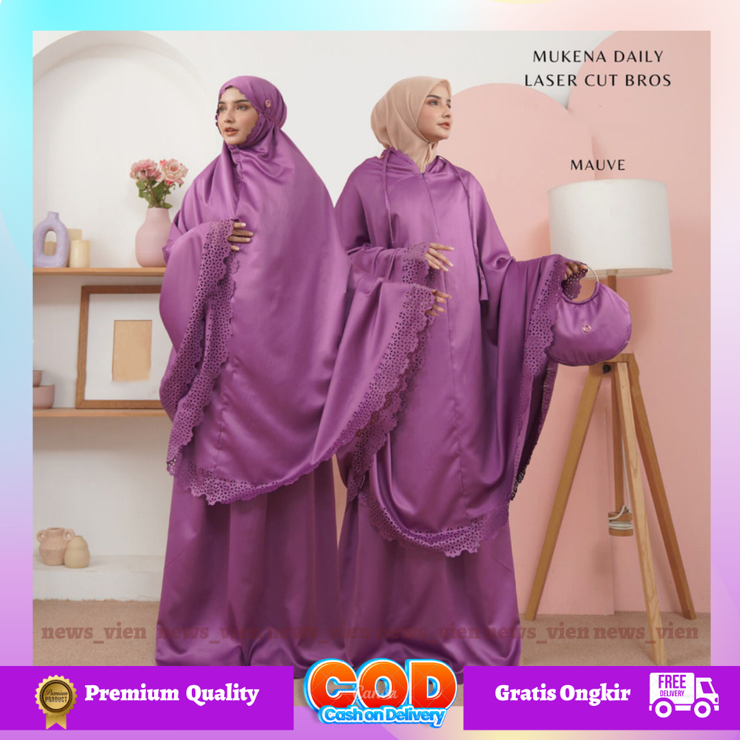 Jual mukena dewasa 2 in 1 satin silk premium adem model terbaru mukenah ...