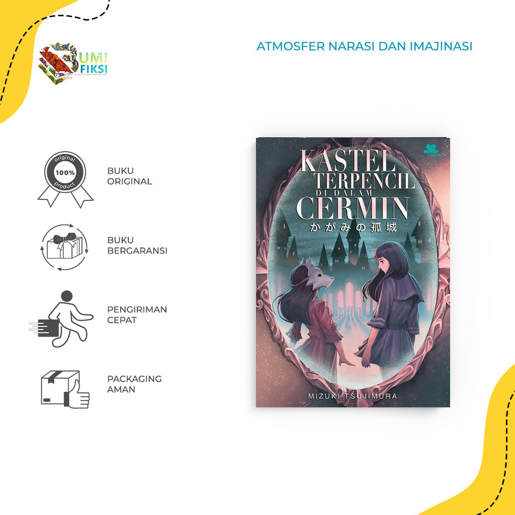 Jual Buku Novel - Kastel Terpencil di Dalam Cermin - Mizuki Tsujimura - Penerbit Clover | Shopee ...