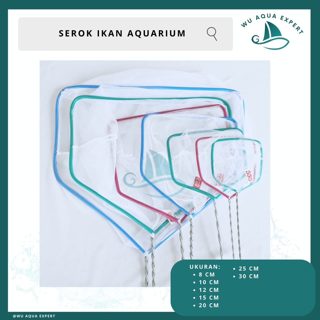 Jual JARING IKAN SEROK IKAN 8cm, 10cm, 12cm, 15cm, 20cm, 25cm, 30cm, 40cm PERIKANAN UDANG ...