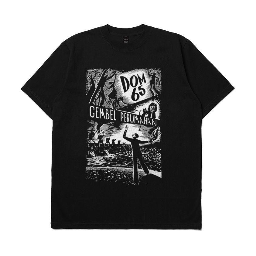 Jual T-shirt Band Dom 65 Gembel Perumahan | Shopee Indonesia