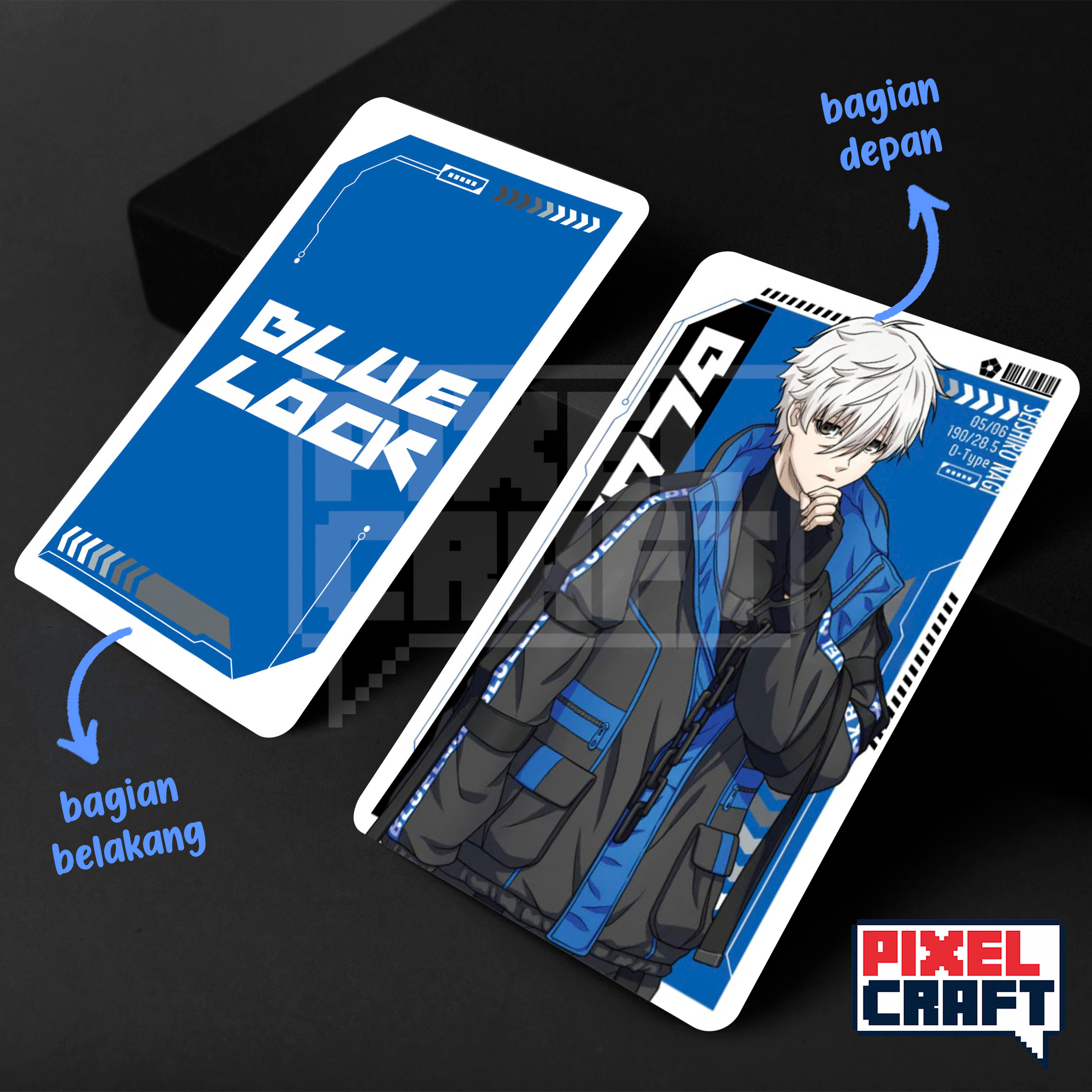 Jual Photocard Karakter Anime BLUE LOCK (Cyberpunk Ver) | Shopee Indonesia