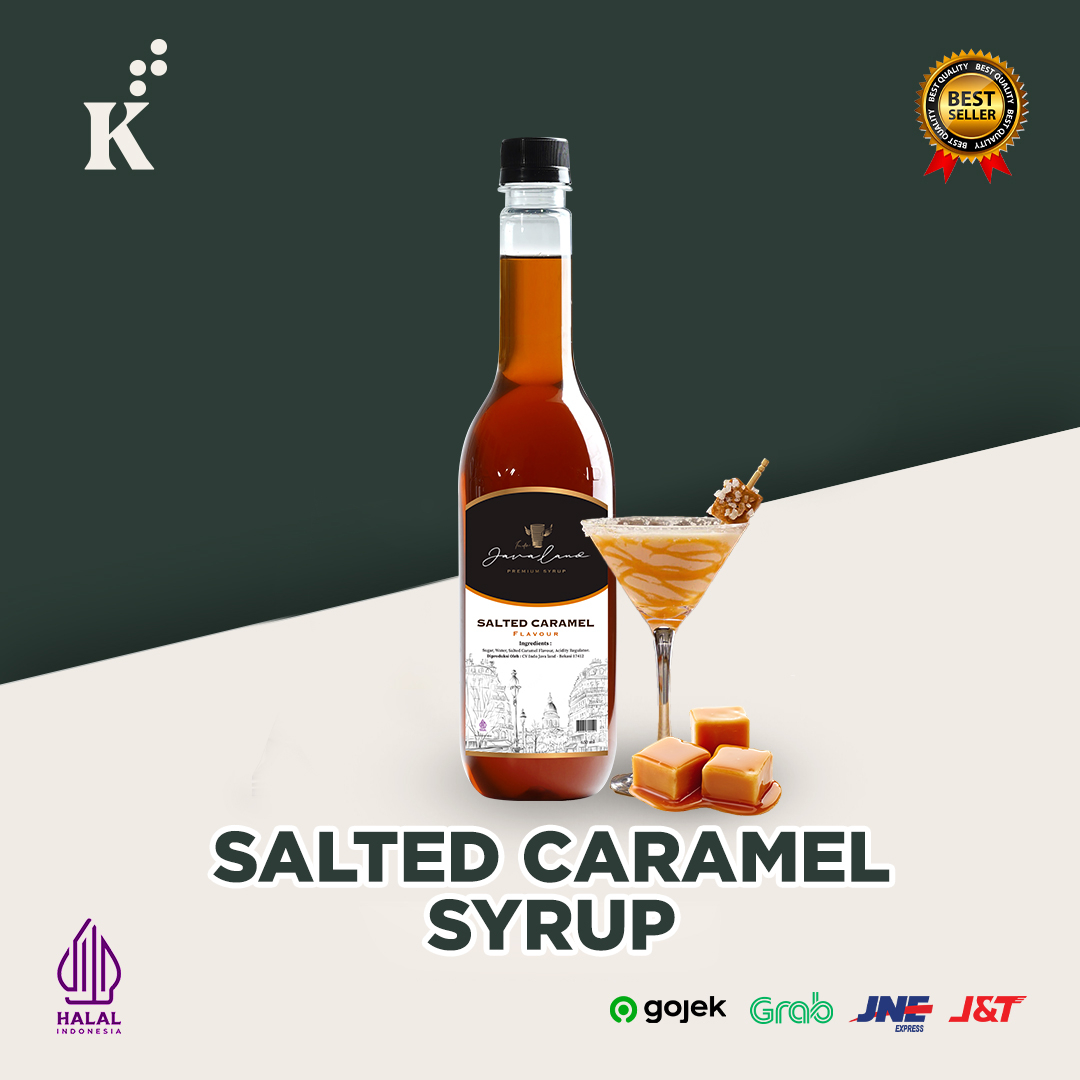 Jual Sirup / Syrup Javaland Salted Caramel 650ml || Sirup Campuran Kopi ...