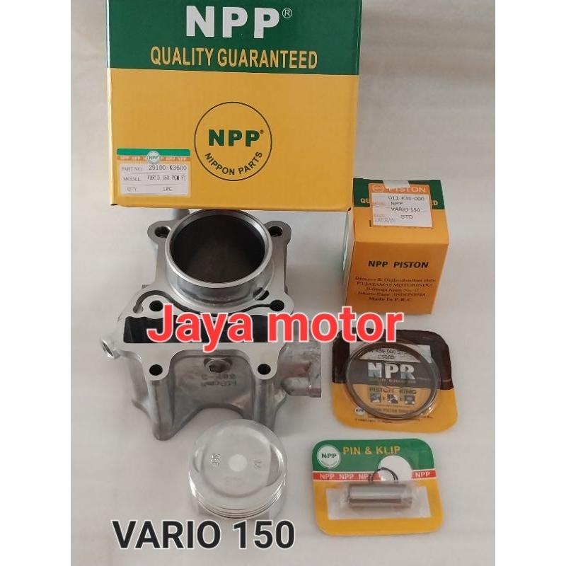 Jual Blok seher boring cylinder set plus piston kit Vario 150 Vario PCX 150 NPP | Shopee Indonesia