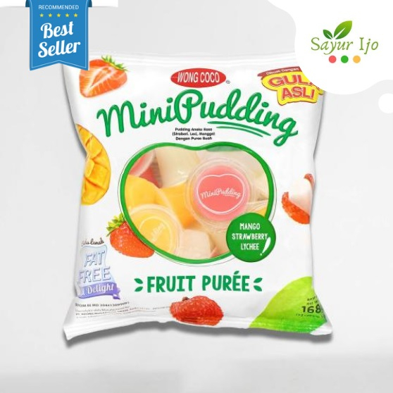 Jual Wong Coco Mini Pudding Isi 12 x 14 Gram / Cup Agar Agar Puding ...