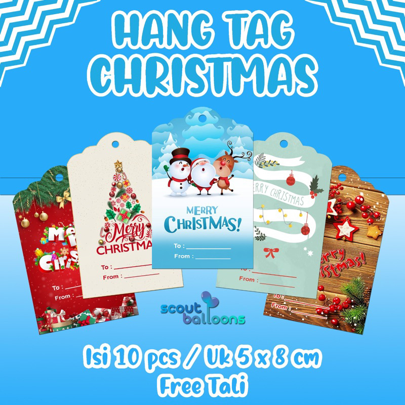 Jual Hangtag Christmas / Hang Tag Natal | Shopee Indonesia
