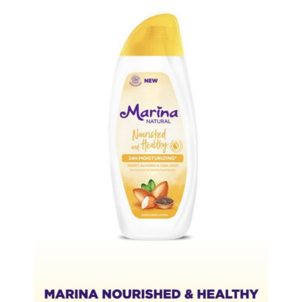 Jual Marina Natural Hand Body Lotion 95ml/190ml Original - Body Lotion Hand Body | Shopee Indonesia