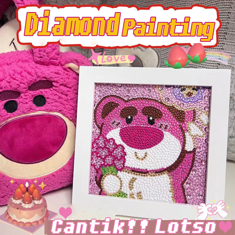 Jual [Ready]Lotso DIY DIAMOND PAINTING FOTO FRAME BINGKAI FOTO STIKER ...