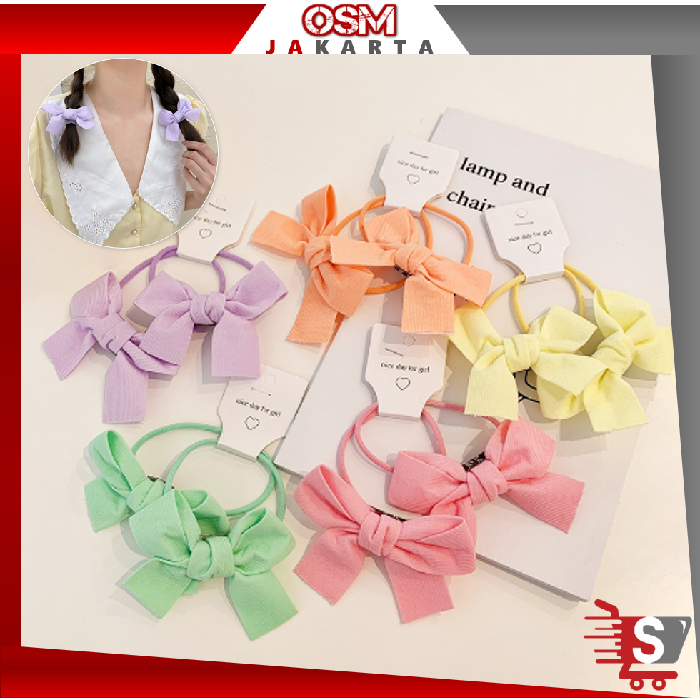 Jual OSM JKT F5798 Ikat Rambut Anak Motif Pita / Ikat Rambut Korea Anak ...