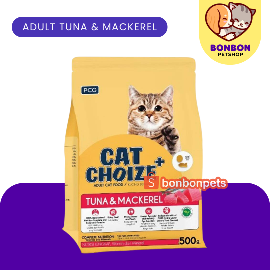 Jual Cat Choize Plus Adult Tuna dan Cat Choize Kitten Tuna & Salmon ...