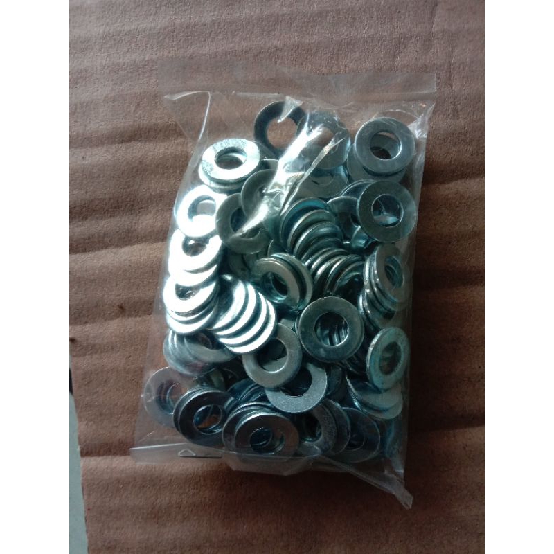 Jual RING PLAT BESI M6 BAUT 10 ( 100PCS ) | Shopee Indonesia