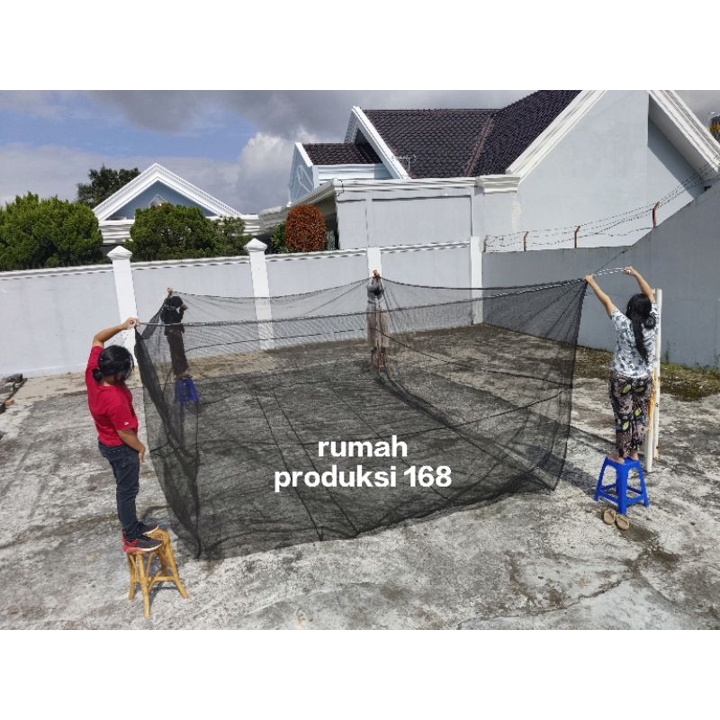 Jual Keramba ikan 6m x 8m x 1.8m waring ikan kerambah jaring apung ...