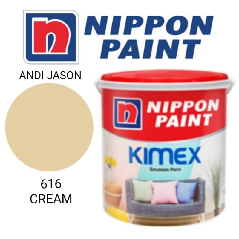 Jual CAT TEMBOK KIMEX NIPPON PAINT 20KG / CAT DINDING / CAT AIR NO 616 ...