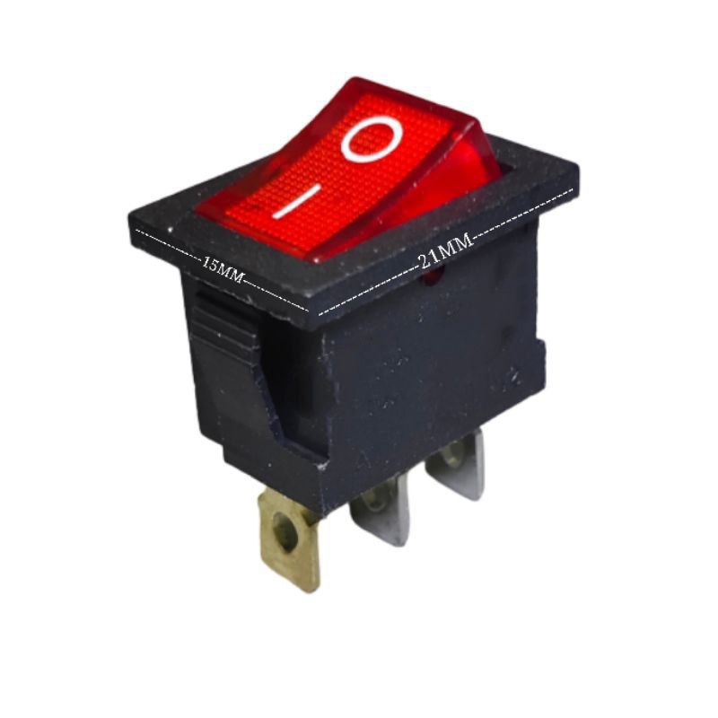 Jual saklar Switch 3 Pin plus lampu | Shopee Indonesia