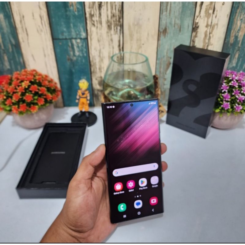 Jual SAMSUNG GALAXY S22 ULTRA 12/256GB SECOND FULLSET NOMINUS RESMI SEIN | Shopee Indonesia