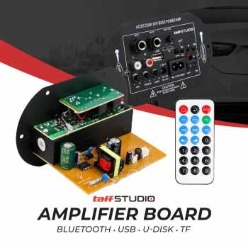 Jual 14 Inci 220V Amplifier Board Karaoke Audio Bluetooth USB FM Radio ...