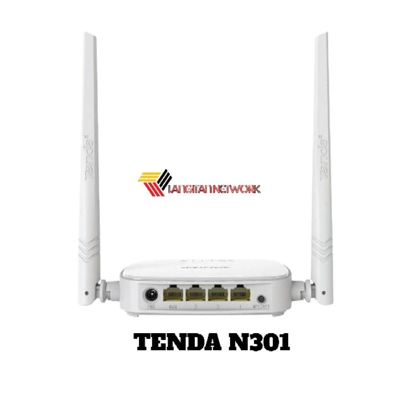 Jual Tenda N301 Wireless Router 300Mbps Easy Setup Router | Shopee ...