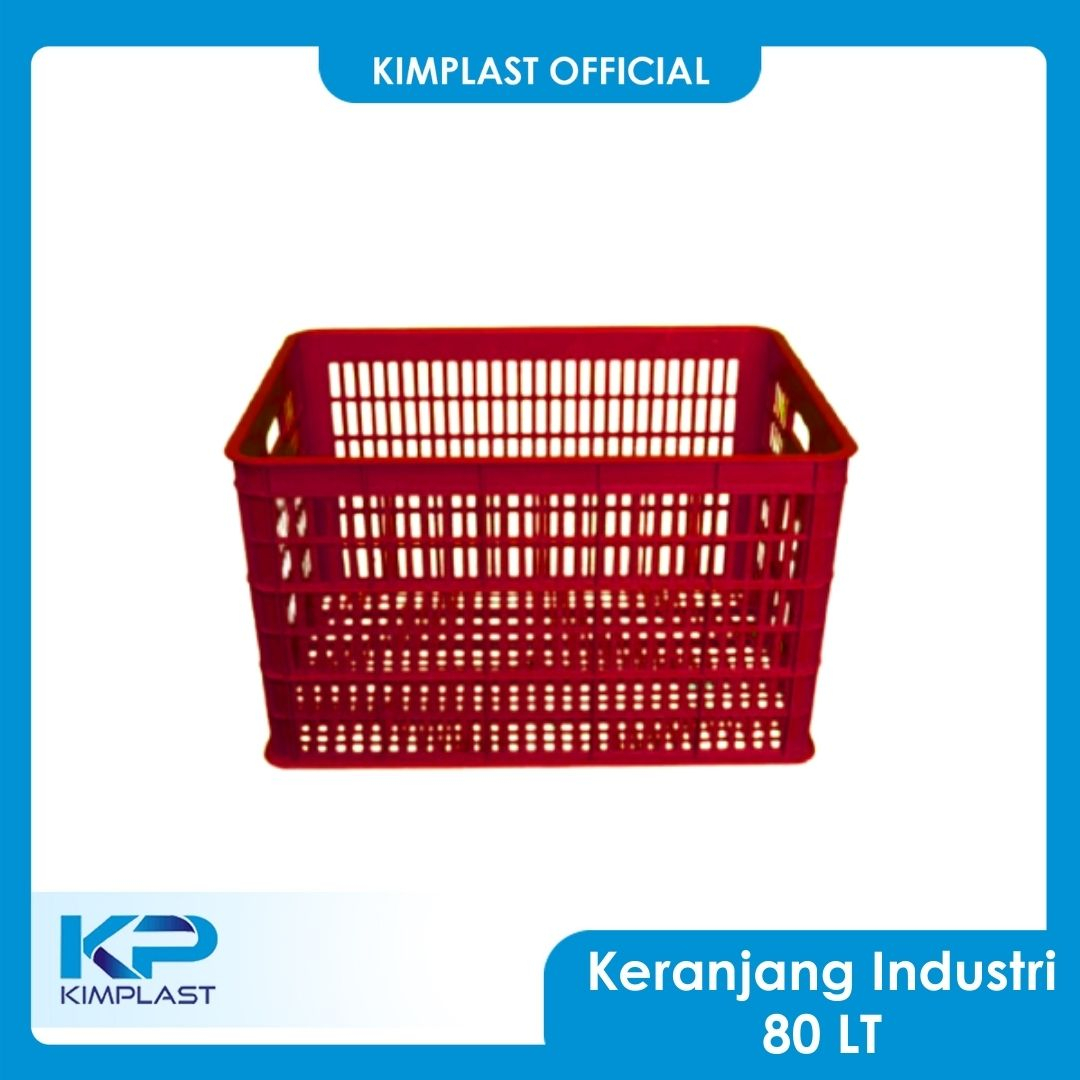 Jual KIMPLAST Keranjang Industri 80 Lt/ Keranjang Dagang / Keranjang ...